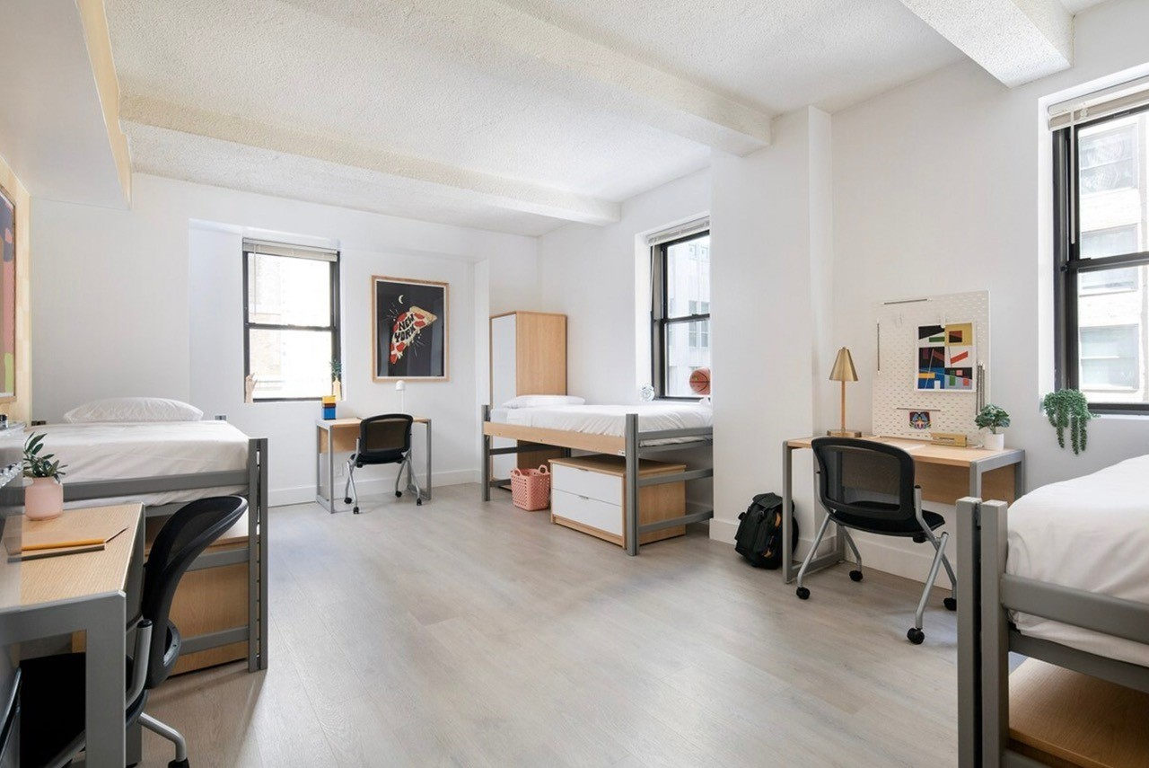 Former Marriott Hotel Transformed into Student Housing in NYC | I+S Design