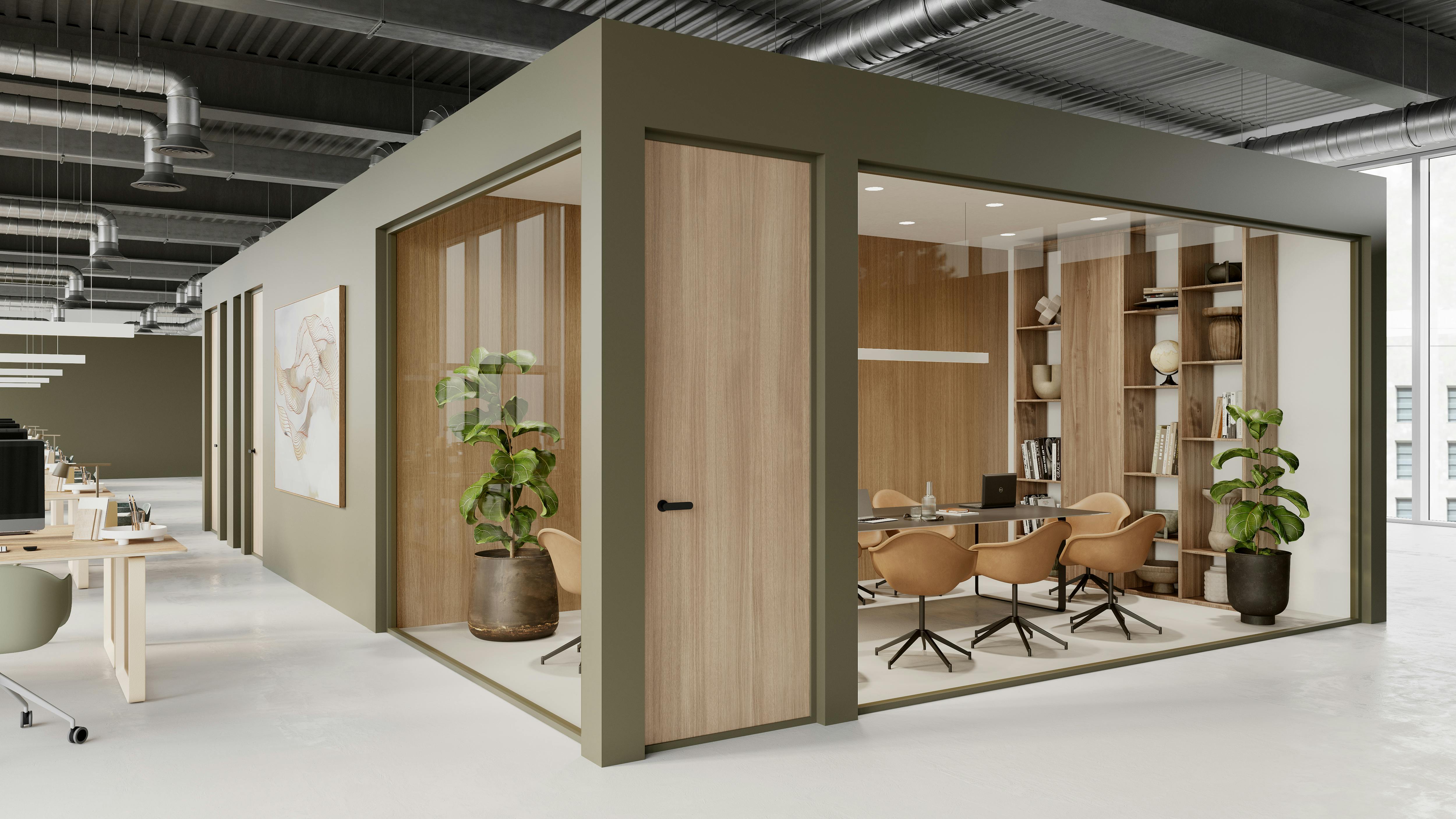Sustainable and Flexible Interiors with Modwall Modular Walls | I+S Design